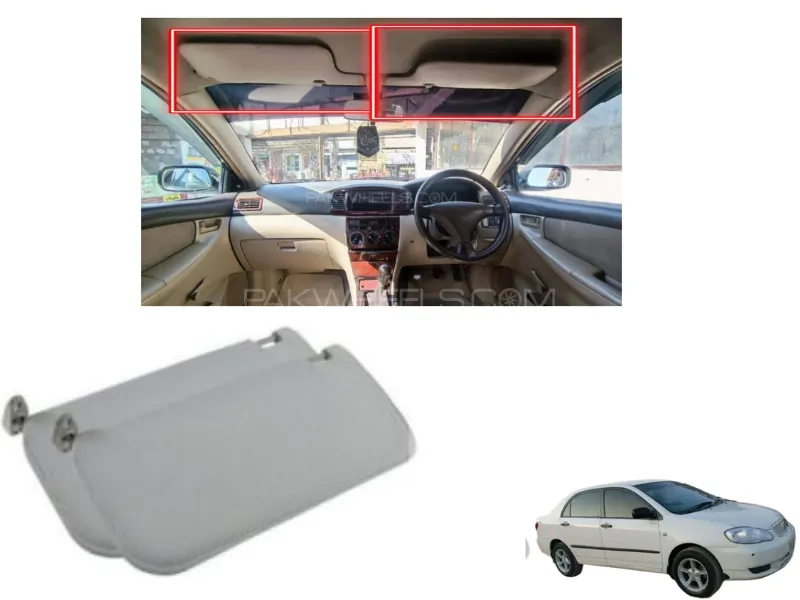 2008 toyota corolla sun visor store
